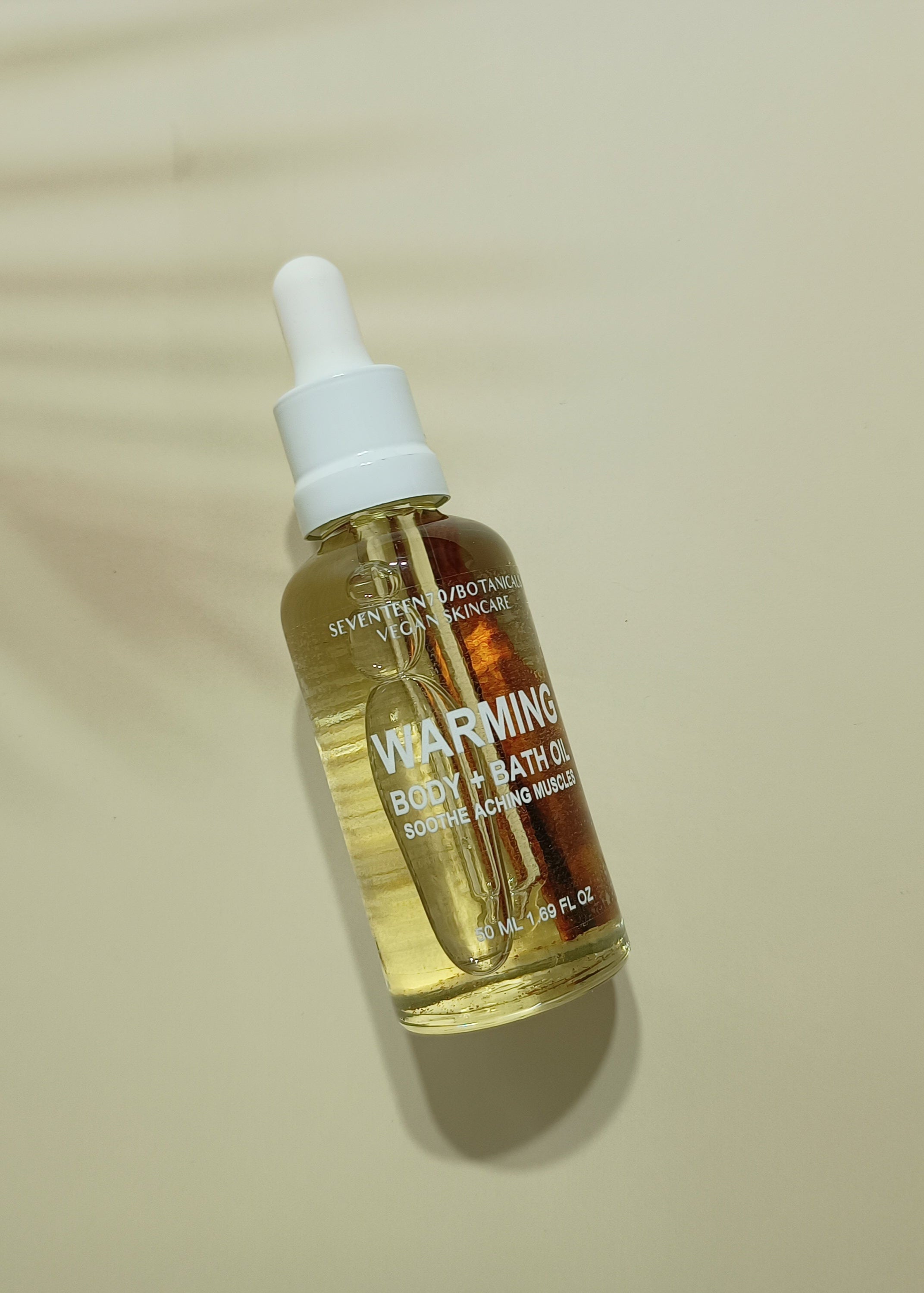 Warming cinnamon body & bath oil – SEVENTEEN70/BOTANICALS